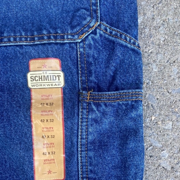 schmidt | Jeans | Schmidt Bundle Of 2 Workwear Utility Jeans 0 Cotton ...
